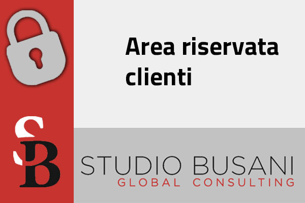Circolari Studio Busani: Accesso Area Riservata ai Clienti - Studio Busani